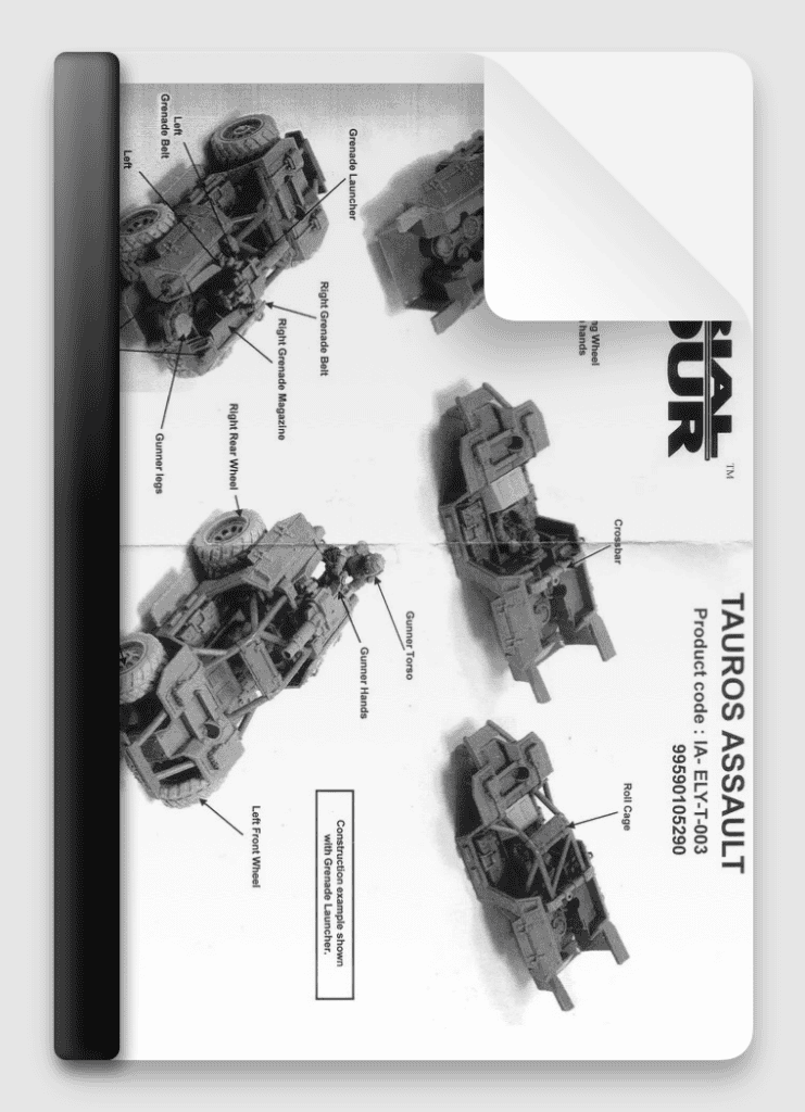 Forge World Imperial Guard Elysian Tauros Assault Vehicle Instructions Free Download - Build ...