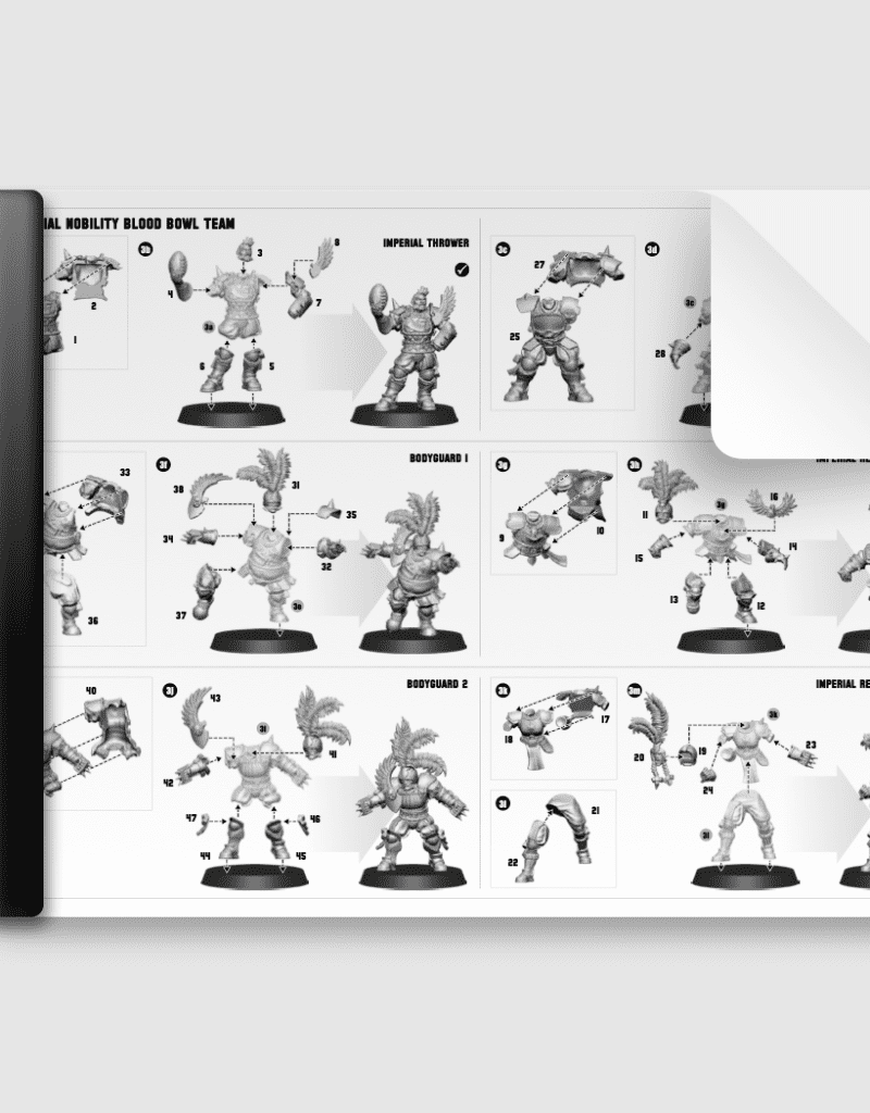 Imperial Nobility Blood Bowl Team The Bogenhafen Barons Instructions Free Download - Build ...