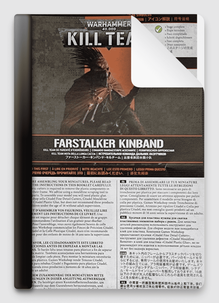 Kill Team Farstalker Kinband Instructions Free Download - Build ...