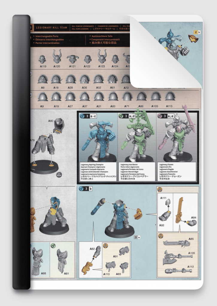 Warhammer 40,000 Kill Team Legionaries Instructions Free Download ...