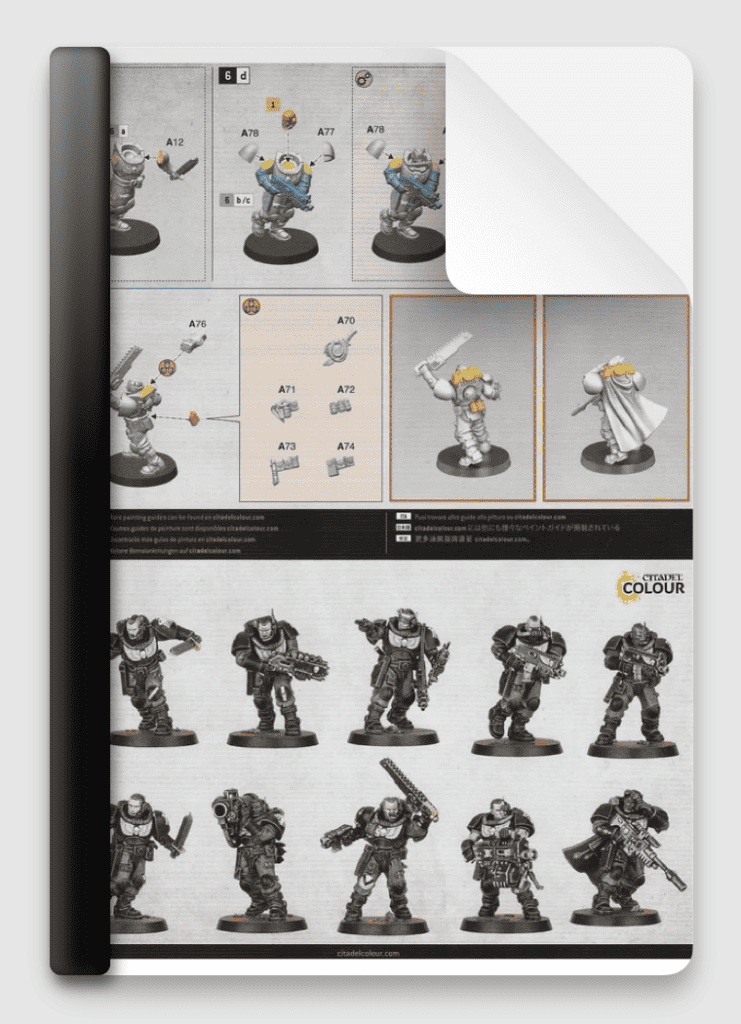 Kill Team Scout Squad, 2024 Instructions Free Download - Build Instructions