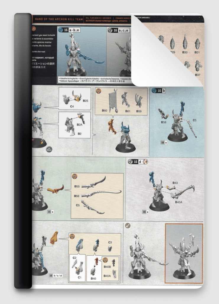 Kill Team Drukhari Hand of the Archon Instructions Free Download ...