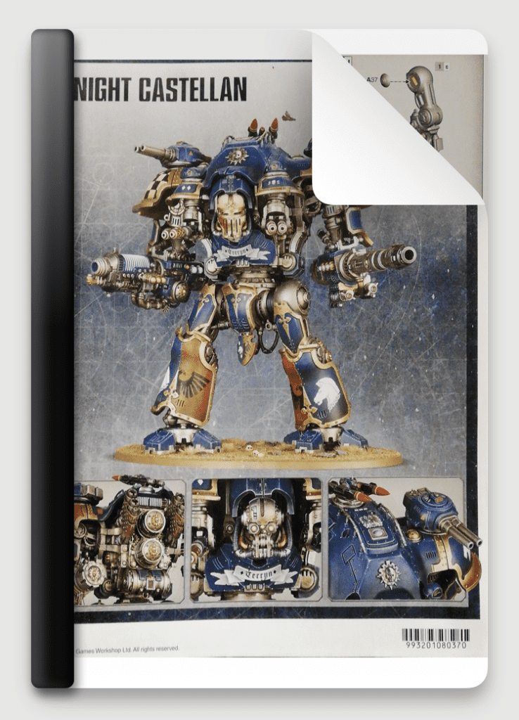 Knight Castellan Instructions Free Download - Build Instructions