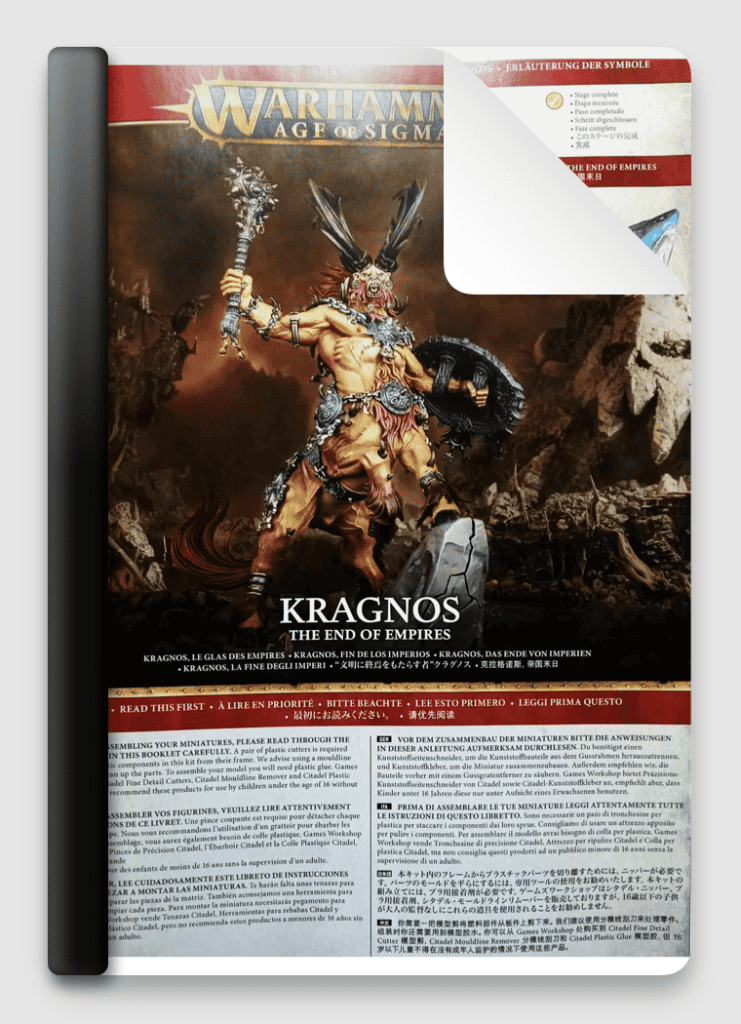 Kragnos, the End of Empires Instructions Free Download - Build Instructions