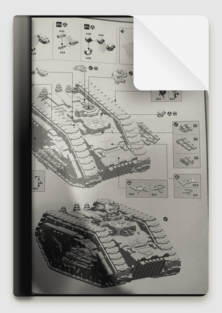 Spartan Assault Tank Instructions Free Download - Build Instructions