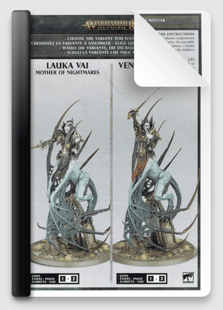 Lauka Vai, Mother of Nightmares Instructions Free Download - Build ...