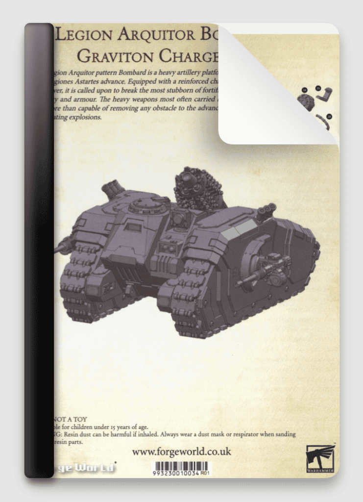 Arquitor Bombard with Graviton-Charge Cannon Instructions Free Download ...