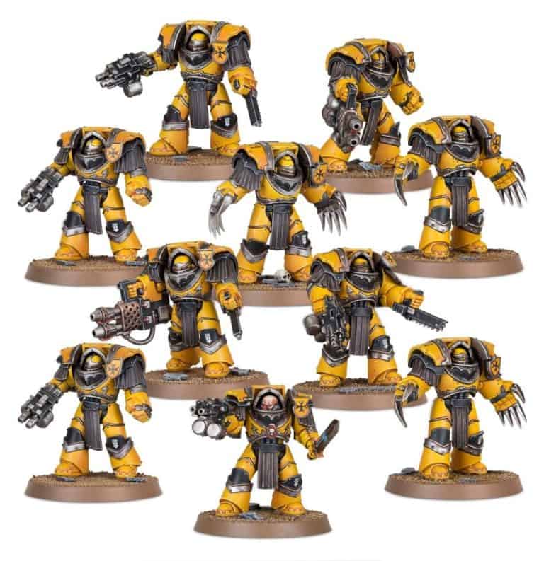 Legion Cataphractii Terminator Squad Instructions Free Download - Build ...