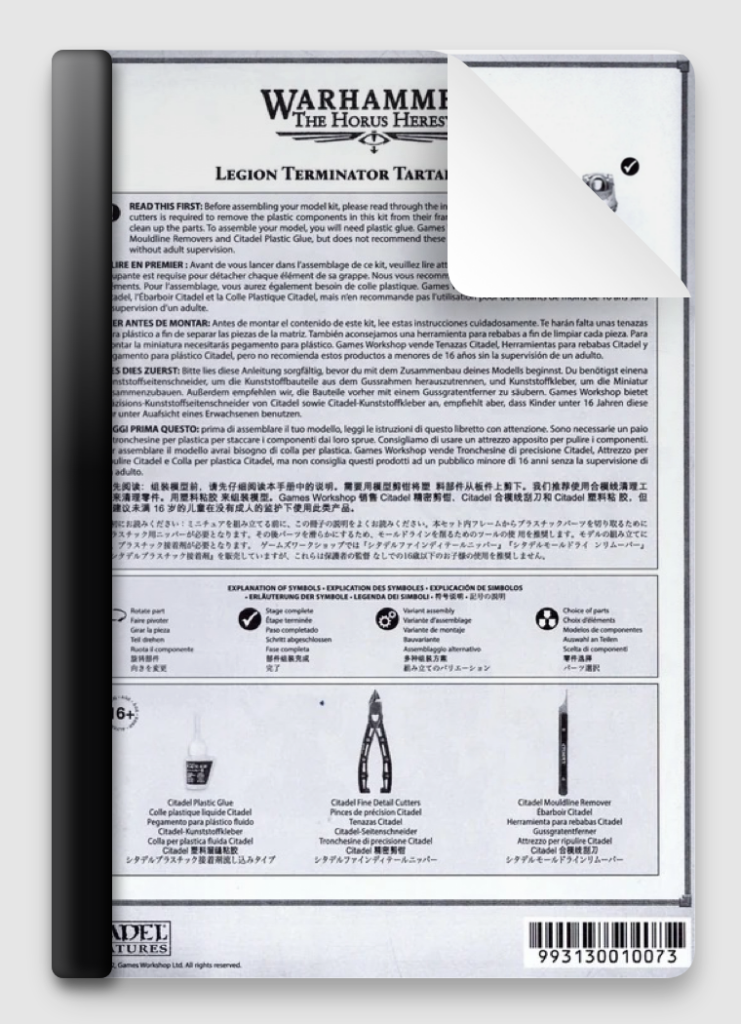 Legion Tartaros Terminator Squad Instructions Free Download - Build ...