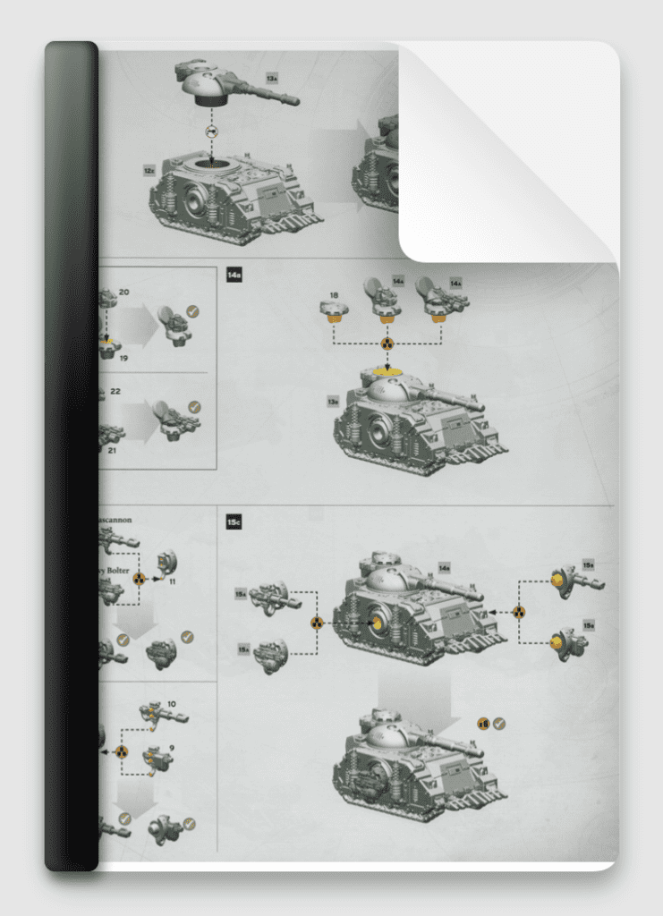 Legions Imperialis Predator Squadron Instructions Free Download - Build ...