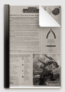 Legions Imperialis Warlord Titan With Power Claw And Plasma Annihilator ...