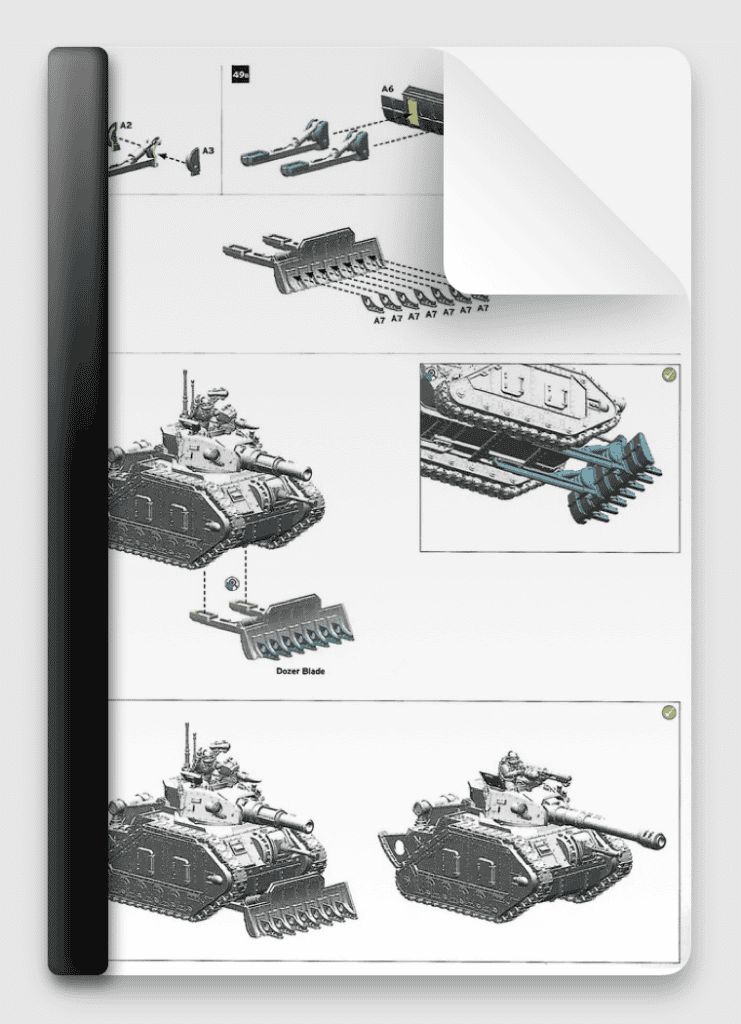 Solar Auxilia Leman Russ Assault Tank Instructions Free Download ...