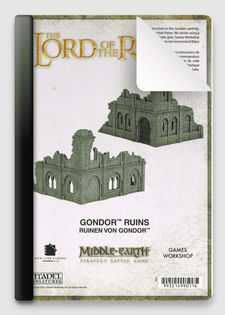 Gondor Ruins Instructions Free Download - Build Instructions