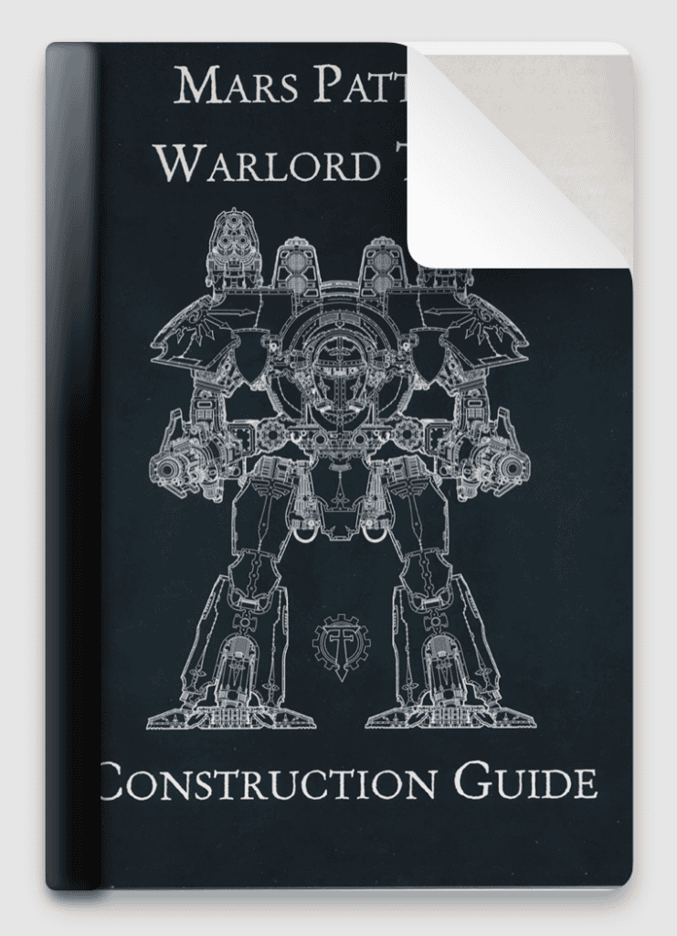 Mars Pattern Warlord Titan Body Instructions Free Download - Build ...