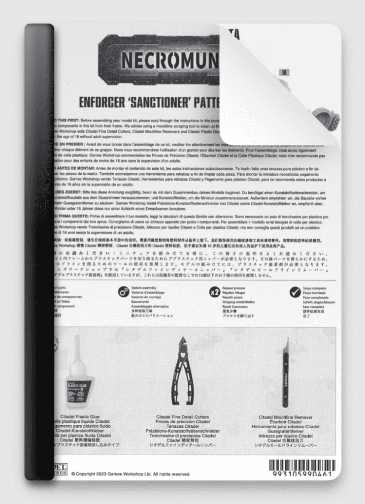 Enforcer 'Sanctioner' Pattern Automata Instructions Free Download ...