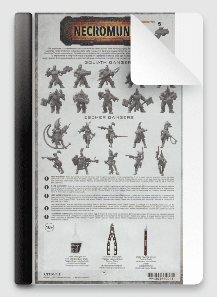 Goliath Gang Instructions Free Download - Build Instructions