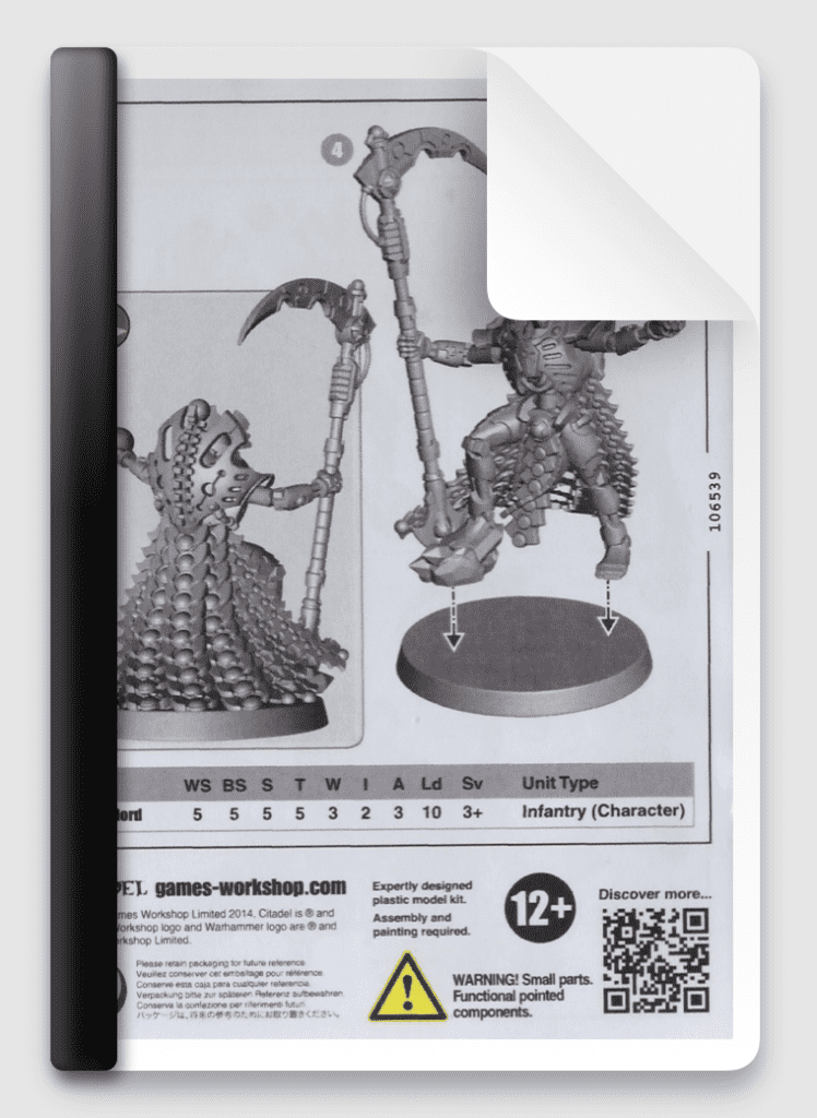 Overlord Instructions Free Download - Build Instructions