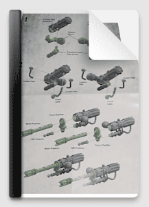 Necron Seraptek Heavy Construct with Synaptic Obliterators Instructions ...