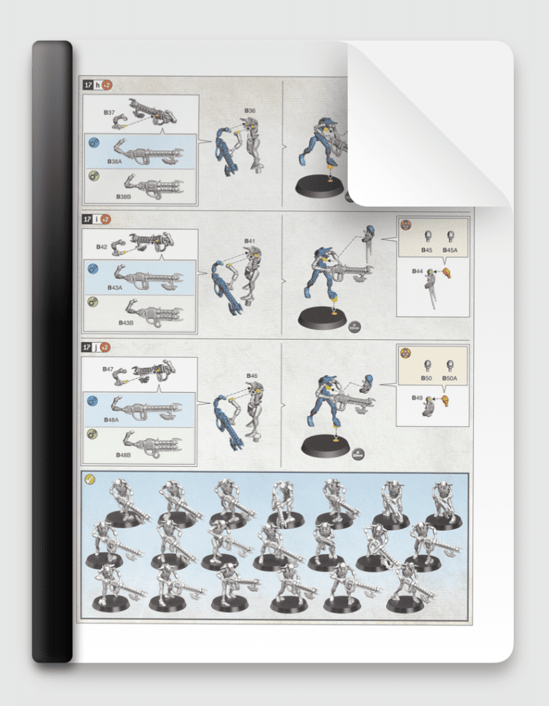 Necron Warriors Instructions Free Download - Build Instructions
