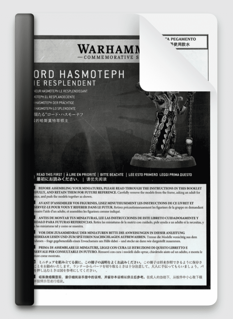 Lord Hasmoteph the Resplendent Instructions Free Download - Build ...