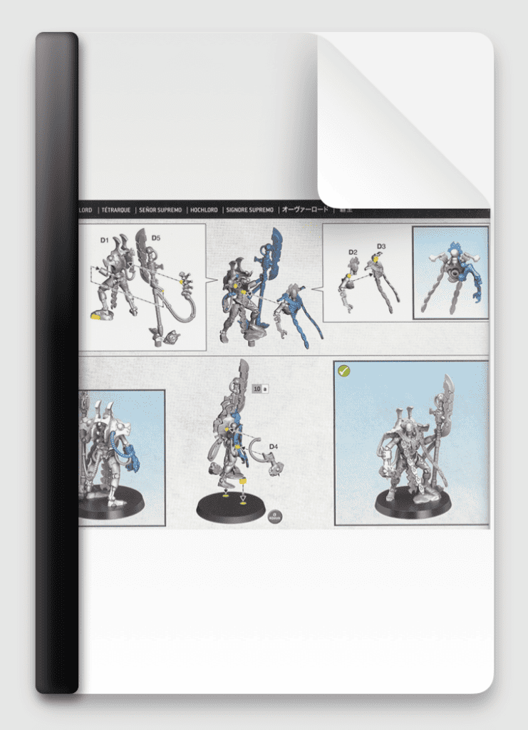 Overlord With Tachyon Arrow Instructions Free Download - Build Instructions