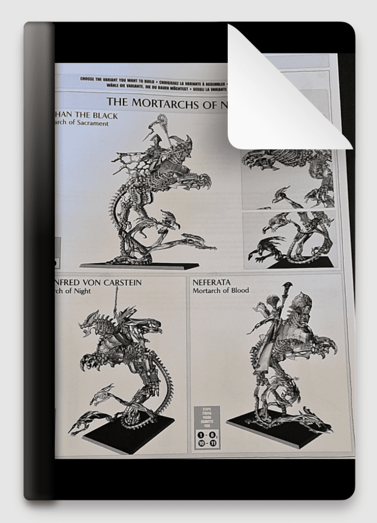 Neferata, Mortarch of Blood Instructions Free Download - Build Instructions