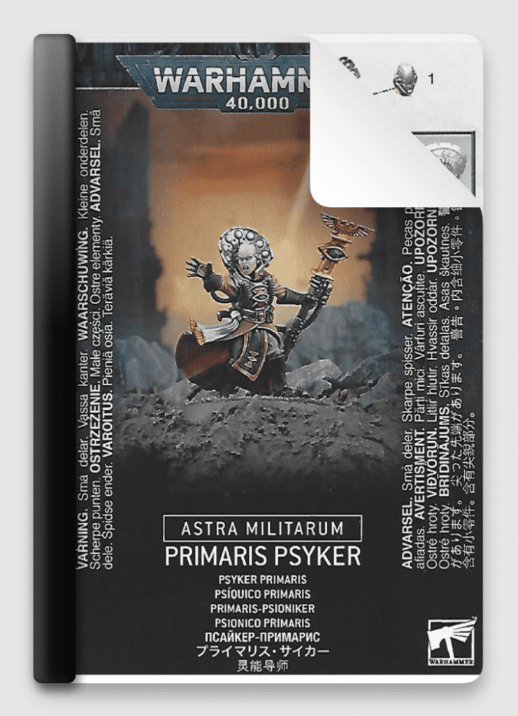 Primaris Psyker, New 2023 Instructions Free Download - Build Instructions