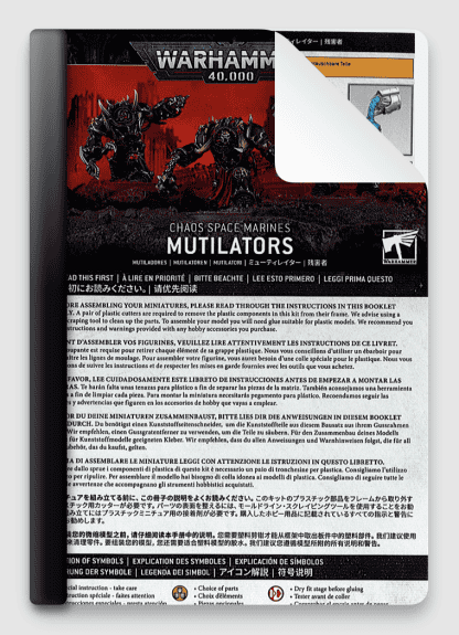 Mutilators Instructions Free Download - Build Instructions