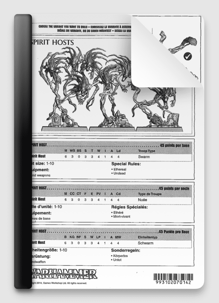 Spirit Hosts Instructions Free Download - Build Instructions