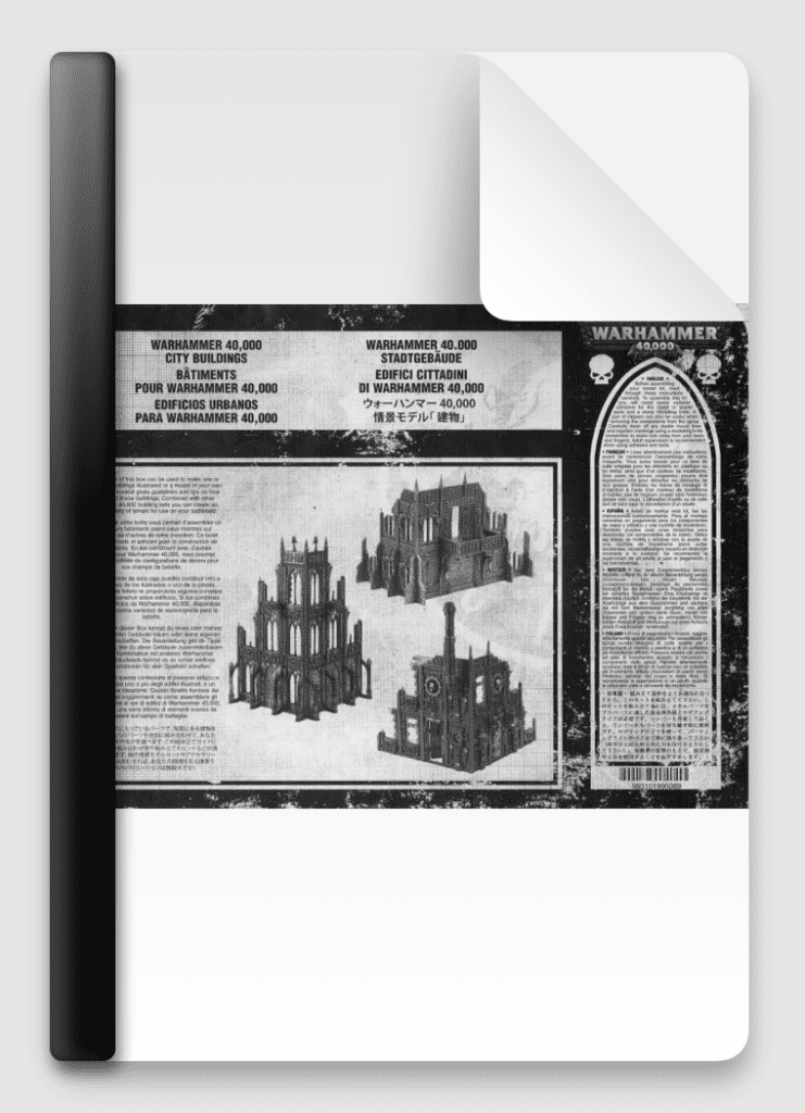 City Buildings including Manufactorum and Sanctum Imperialis and ...