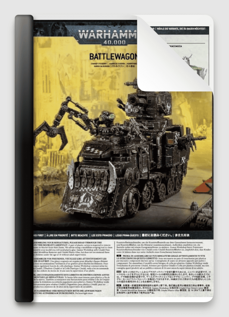 Gunwagon Instructions Free Download - Build Instructions