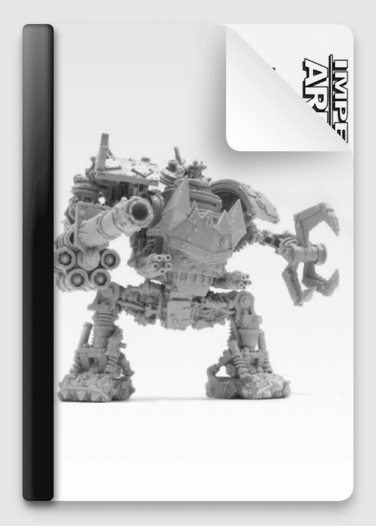 Forge World Ork Mega Dread (Complete) Instructions Free Download ...