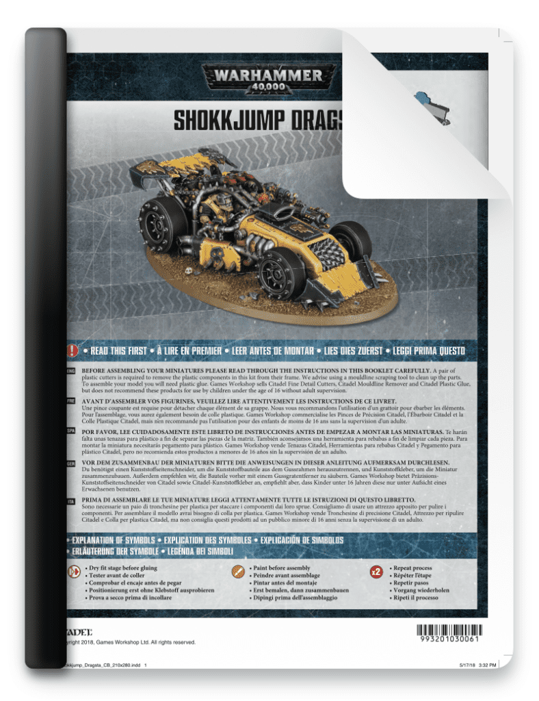 Shokkjump Dragsta Instructions Free Download - Build Instructions