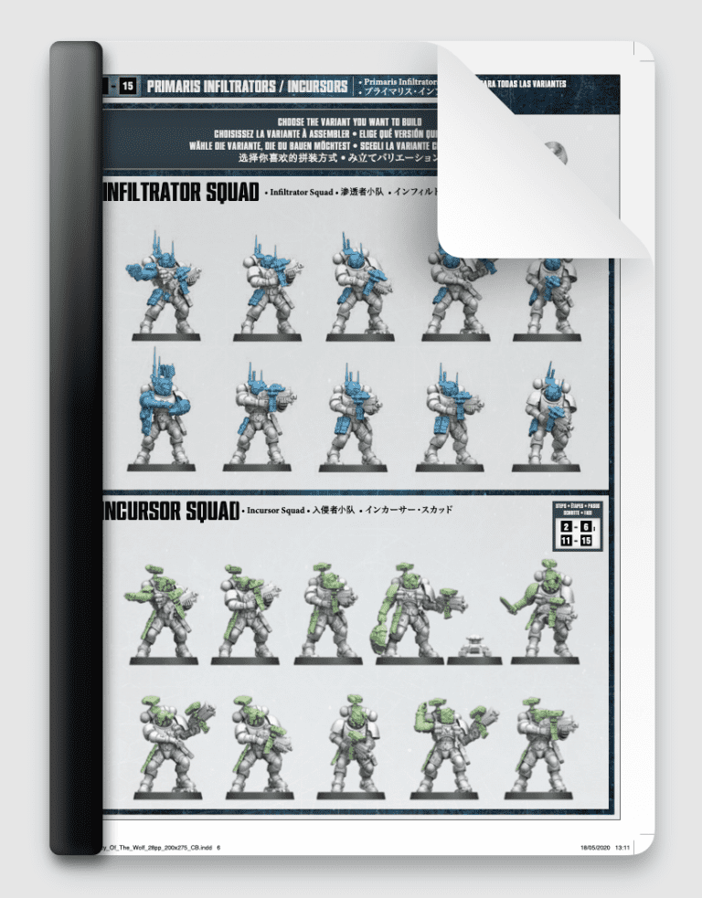 Primaris Infiltrators Instructions Free Download - Build Instructions
