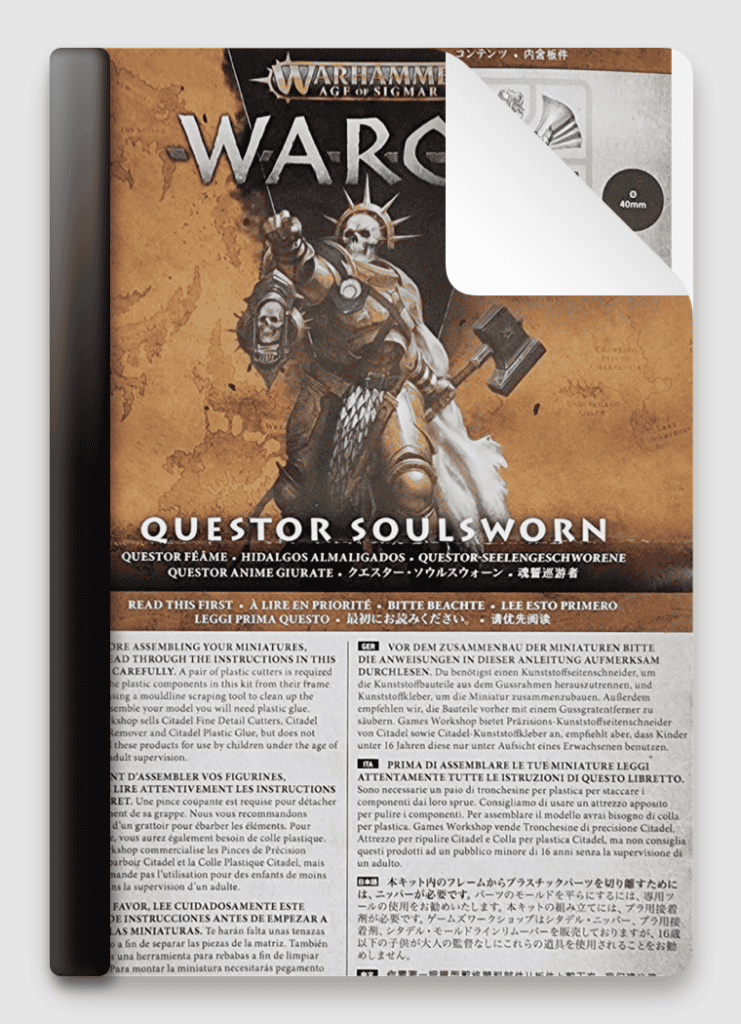 Questor Soulsworn Instructions Free Download - Build Instructions