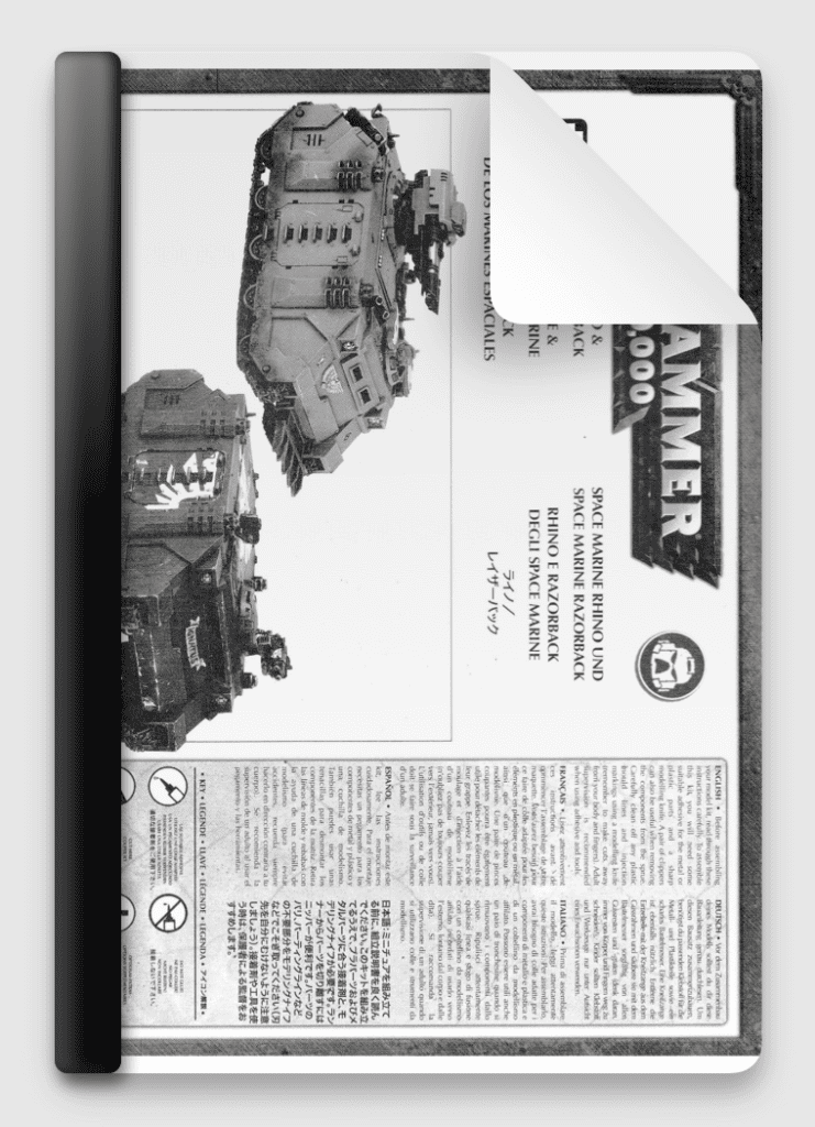 Razorback Instructions Free Download - Build Instructions