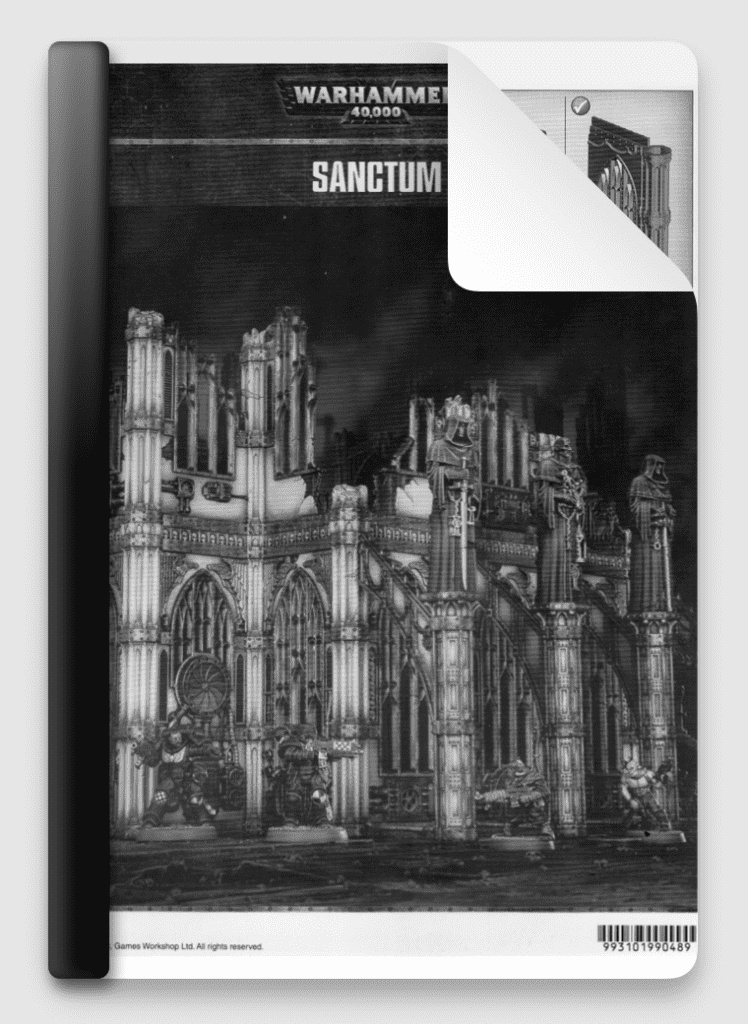 Sector Imperialis Sanctum Instructions Free Download - Build Instructions