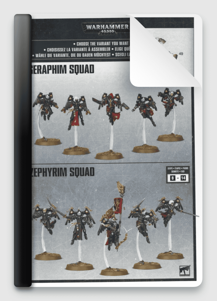 Warhammer 40,000 - Seraphim Squad (Adepta Sororitas / Sisters Of Battle ...