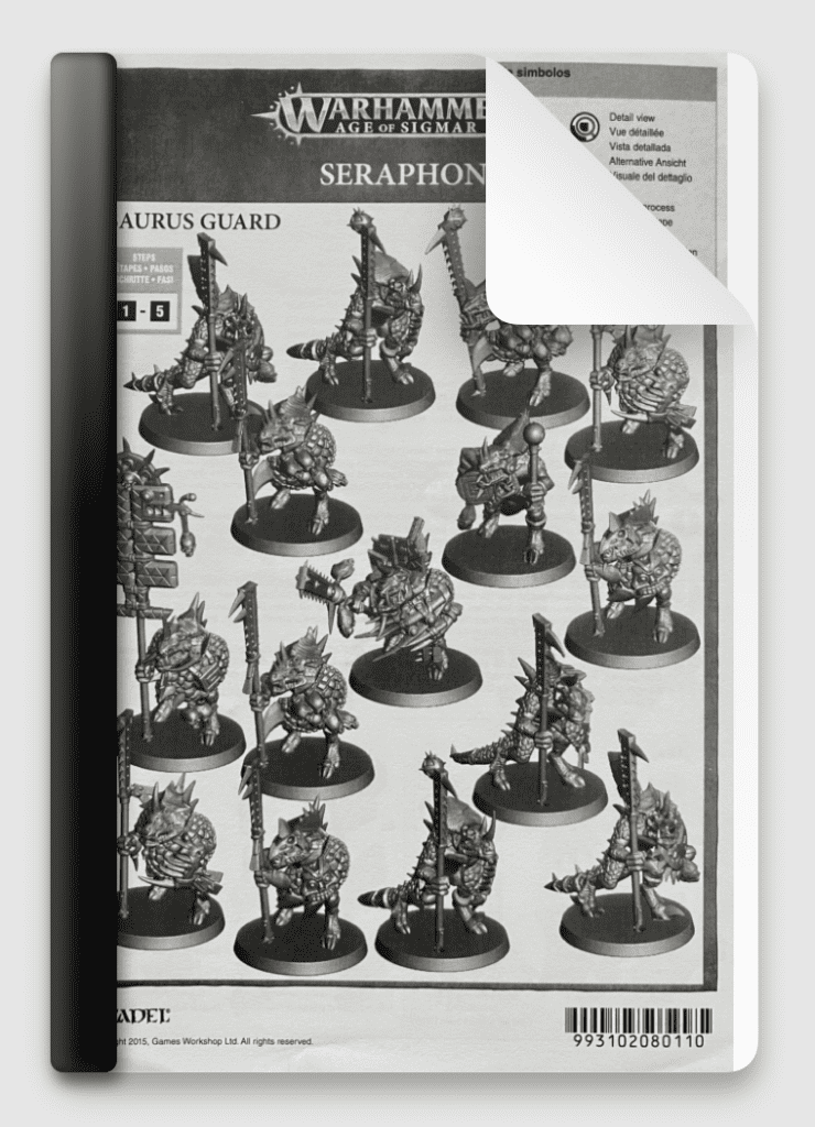 Saurus Guard Instructions Free Download - Build Instructions