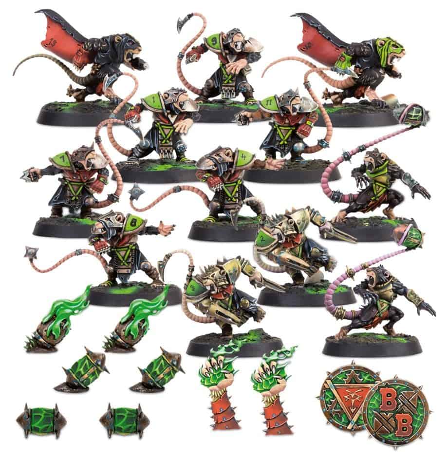 Skaven Blood Bowl Team - Skavenblight Scramblers Instructions Free ...