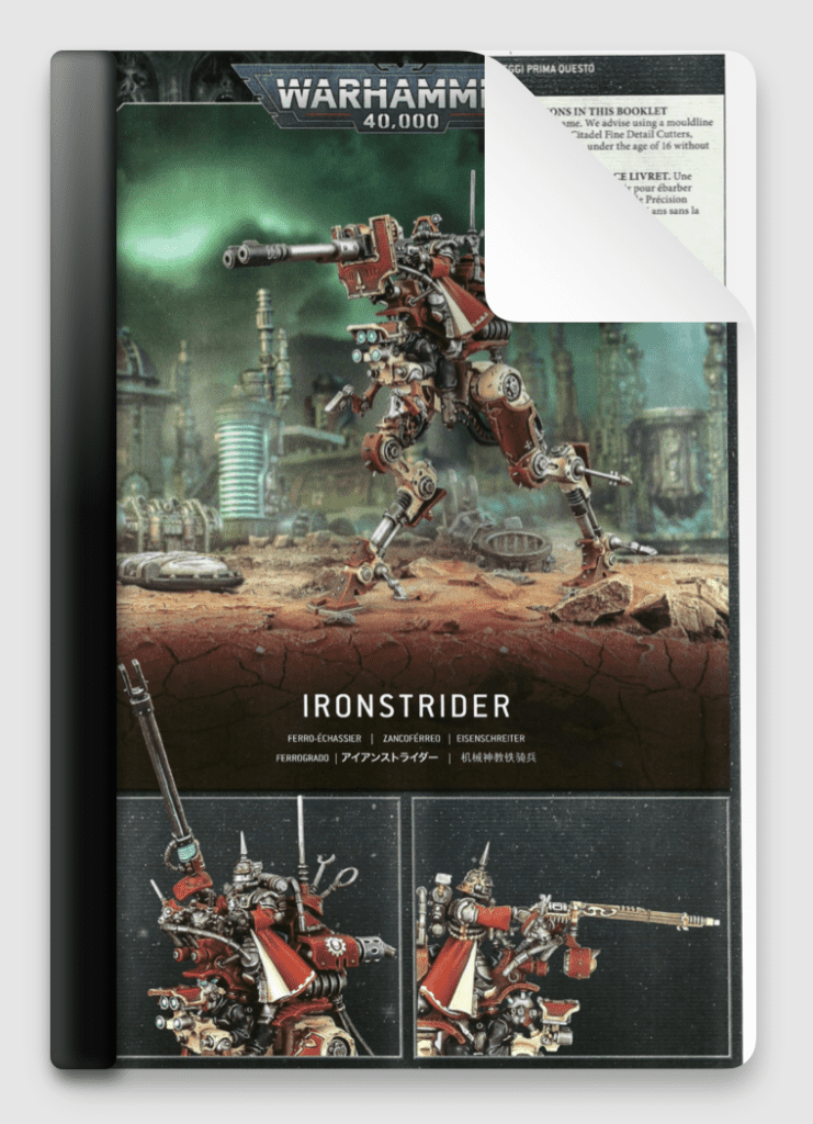 Adeptus Mechanicus Sydonian Dragoon Instructions Free Download - Build ...
