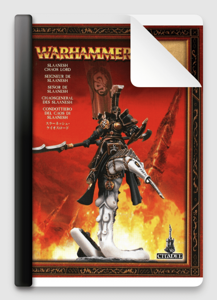 Lord of Slaanesh on Daemonic Mount Instructions Free Download - Build ...