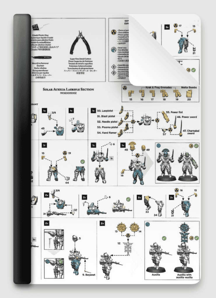 Solar Auxilia Lasrifle Section, New 2024 Instructions Free Download ...