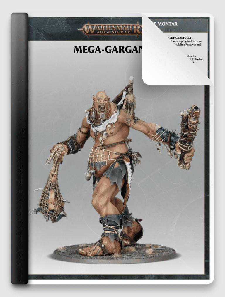 Kraken-eater Mega-Gargant Instructions Free Download - Build Instructions