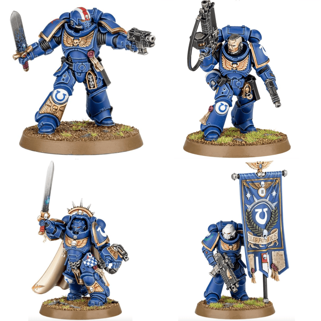 Space Marine Ancient, Lieutenants and Captain Instructions Free ...