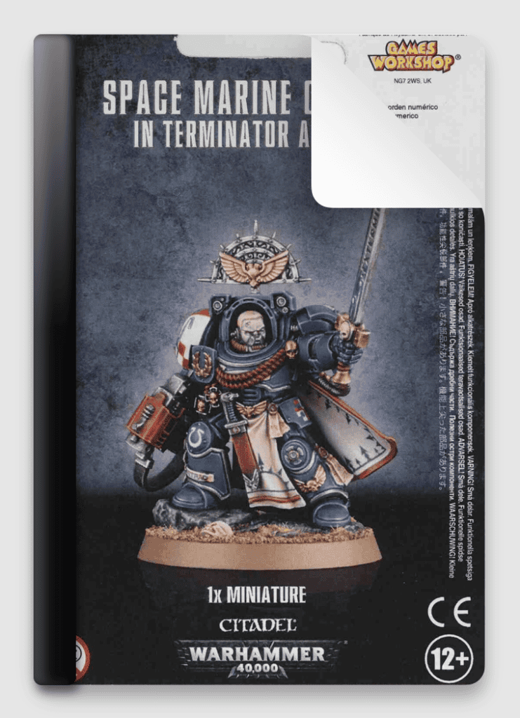 Space Marine Captain in Terminator Armour 2013 Instructions Free ...
