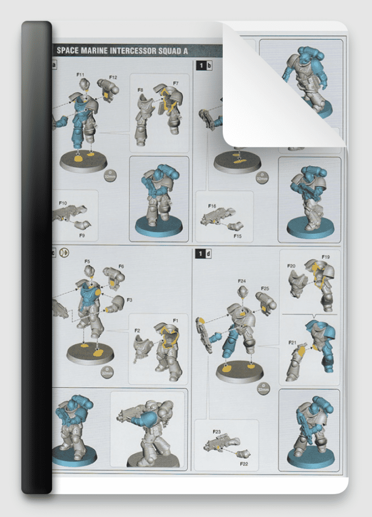 Primaris Intercessors Instructions Free Download - Build Instructions