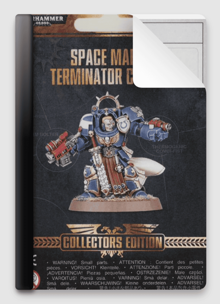 Space Marine Terminator Captain Collectors Edition 2016 Instructions ...