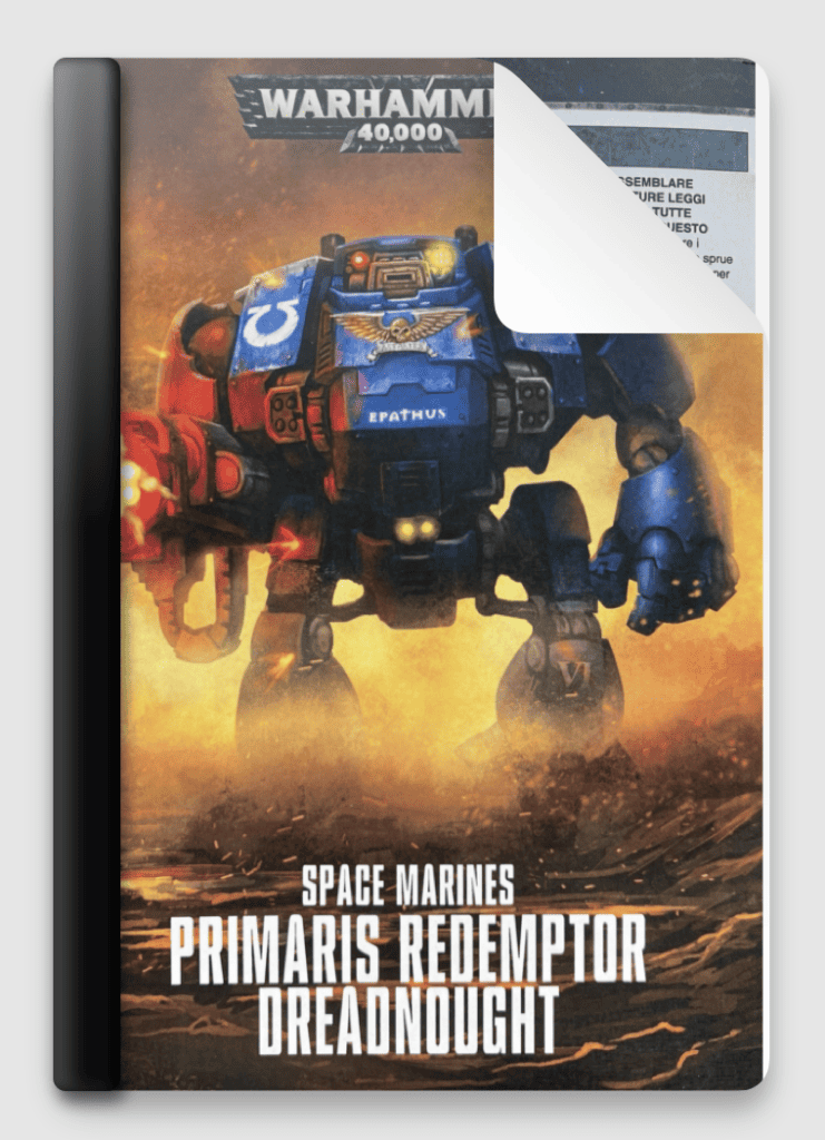 Primaris Redemptor Dreadnought Instructions Free Download - Build ...