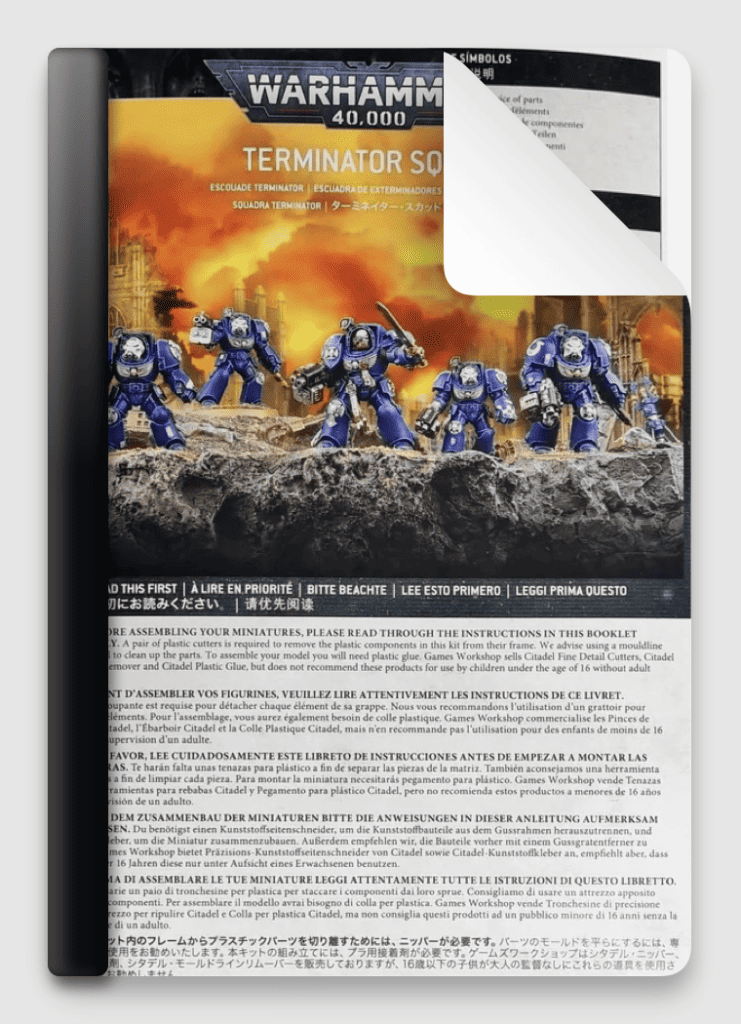 Terminator Squad, New 2023 Instructions Free Download - Build Instructions